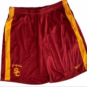Nike | Shorts | Nike Usc Trojans Mens Drifit Shorts W Pockets | Poshmark